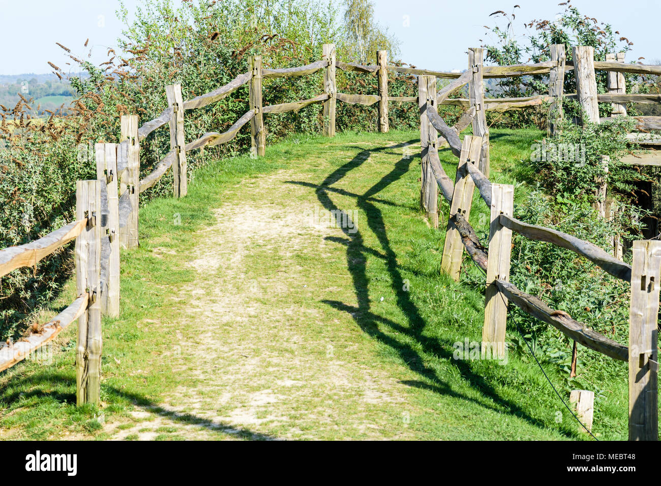 Man made timber bridge hi-res stock photography and images - Alamy