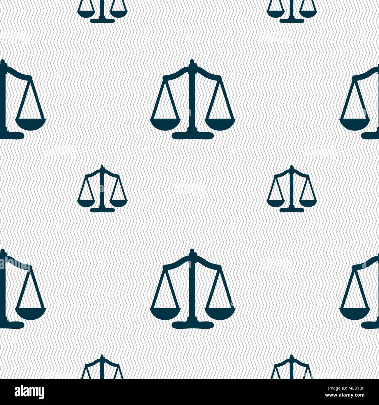 Scales balance. Seamless pattern with geometric texture. Vector ...