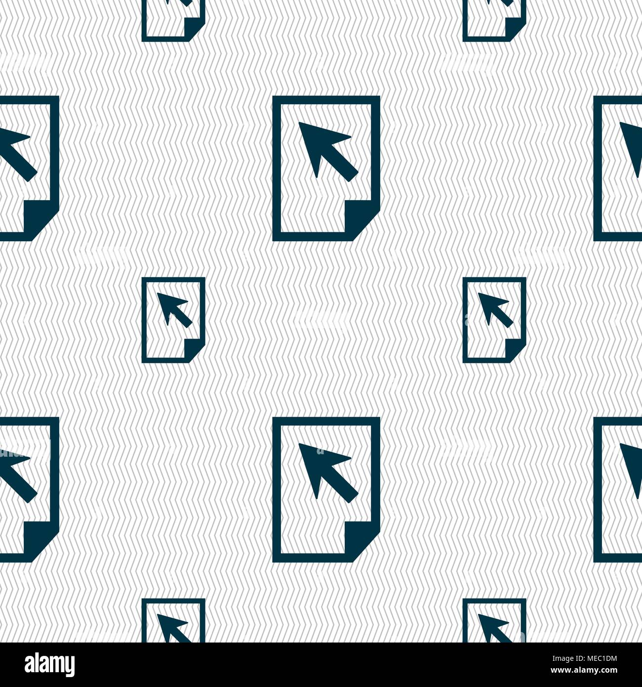Text file sign icon. File document symbol. Seamless pattern with ...