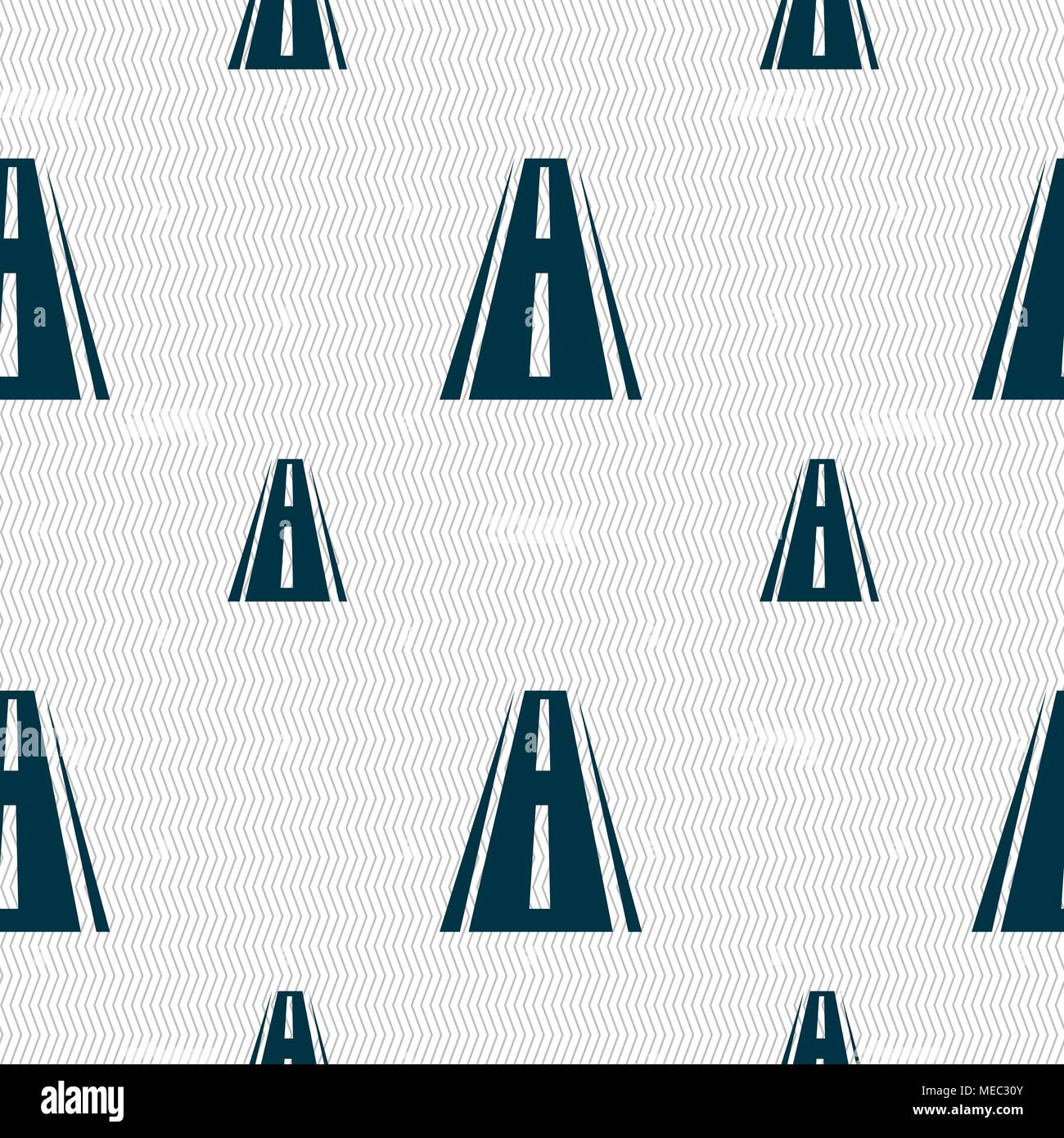 Seamless texture highway asphalt road Stock Vector Images - Alamy