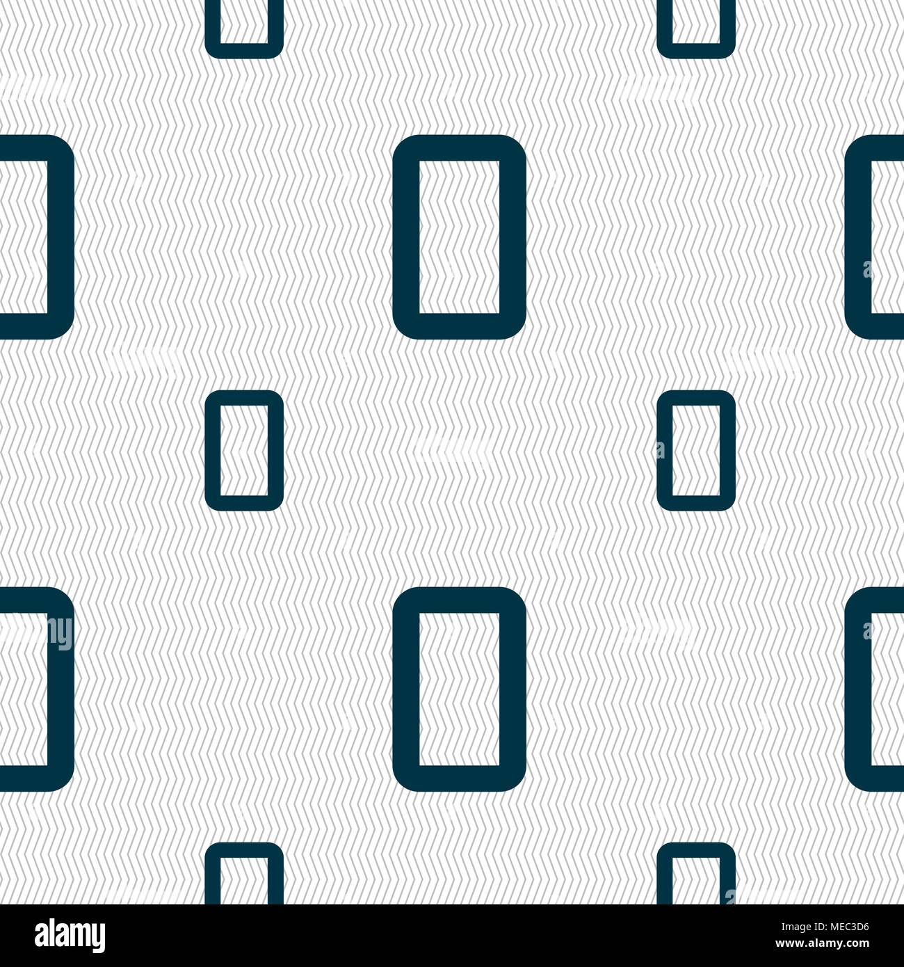 number zero icon sign. Seamless pattern with geometric texture. Vector ...