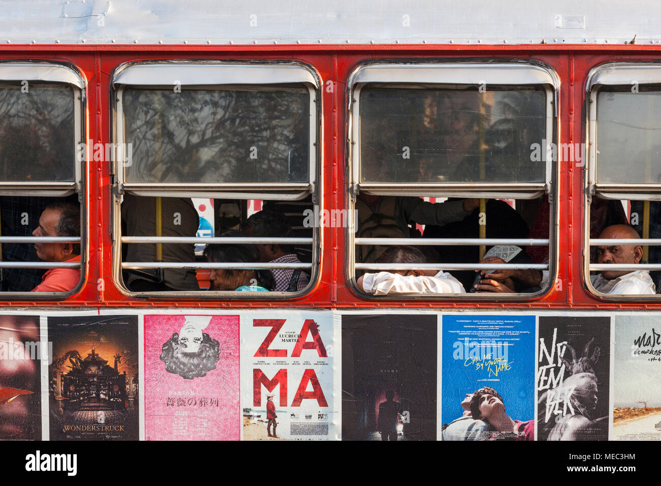 Indian buses hi-res stock photography and images - Alamy