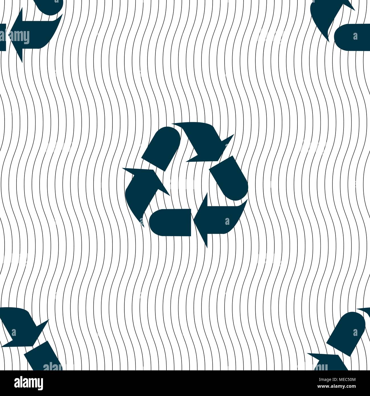 processing icon sign. Seamless pattern with geometric texture. Vector ...