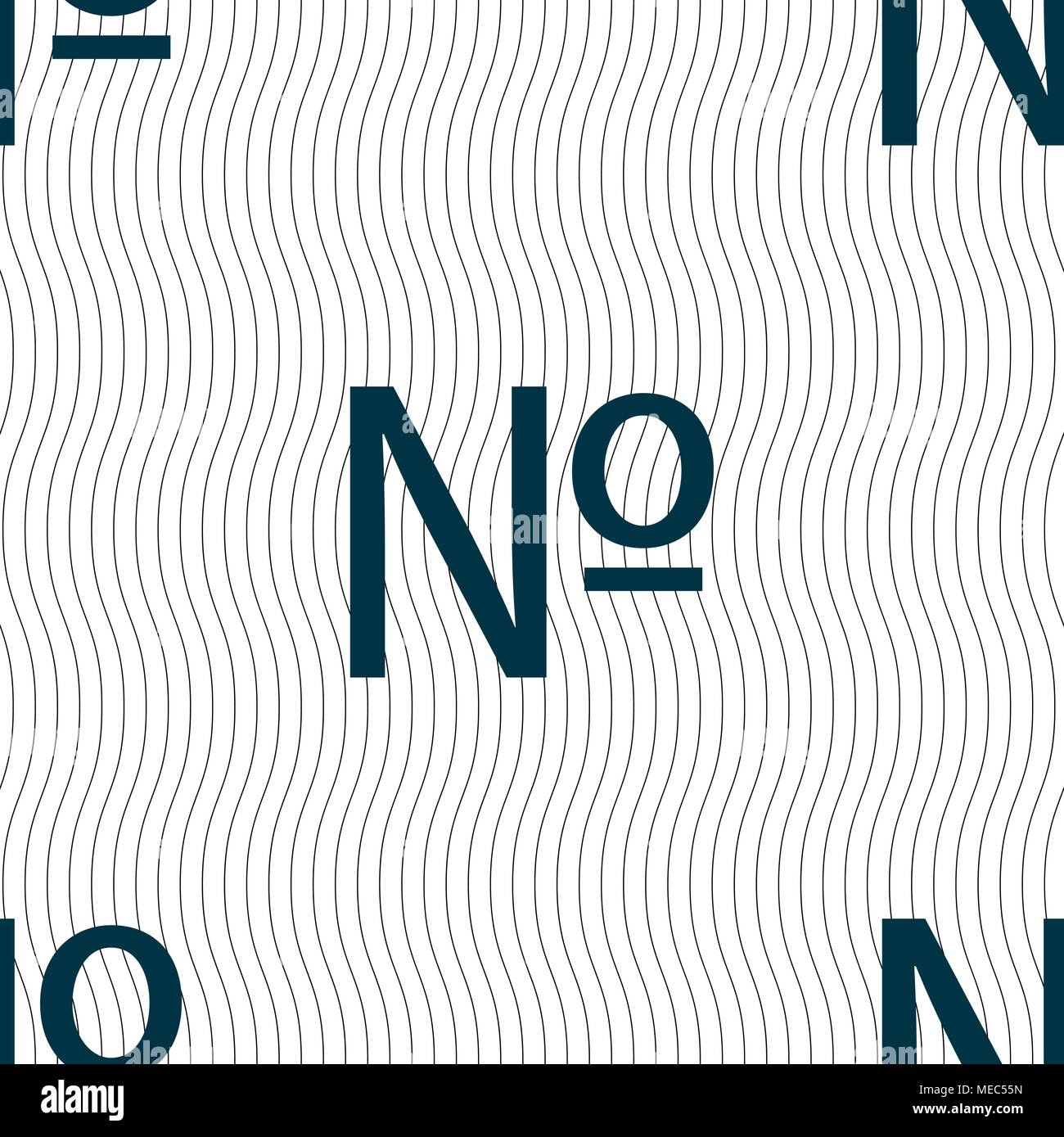 number icon. Set Flat modern. Seamless pattern with geometric texture ...
