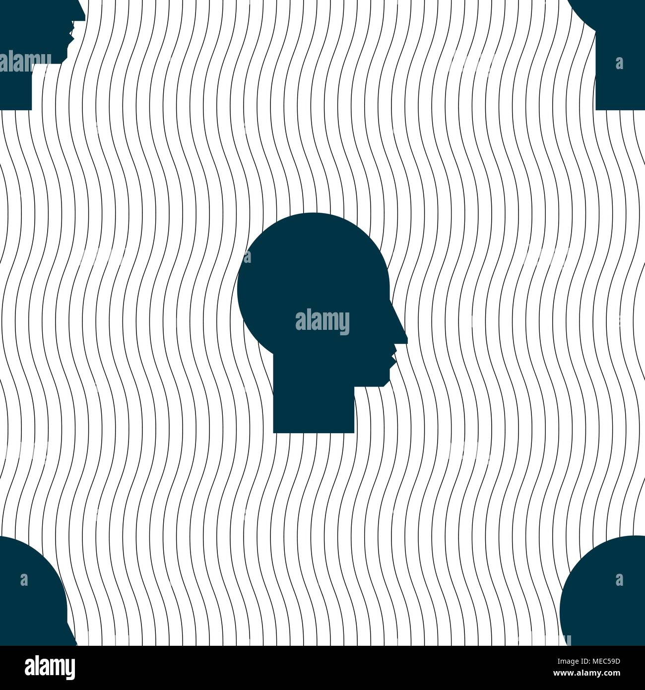 User sign icon. Person symbol. Set colourful buttons. Seamless pattern ...