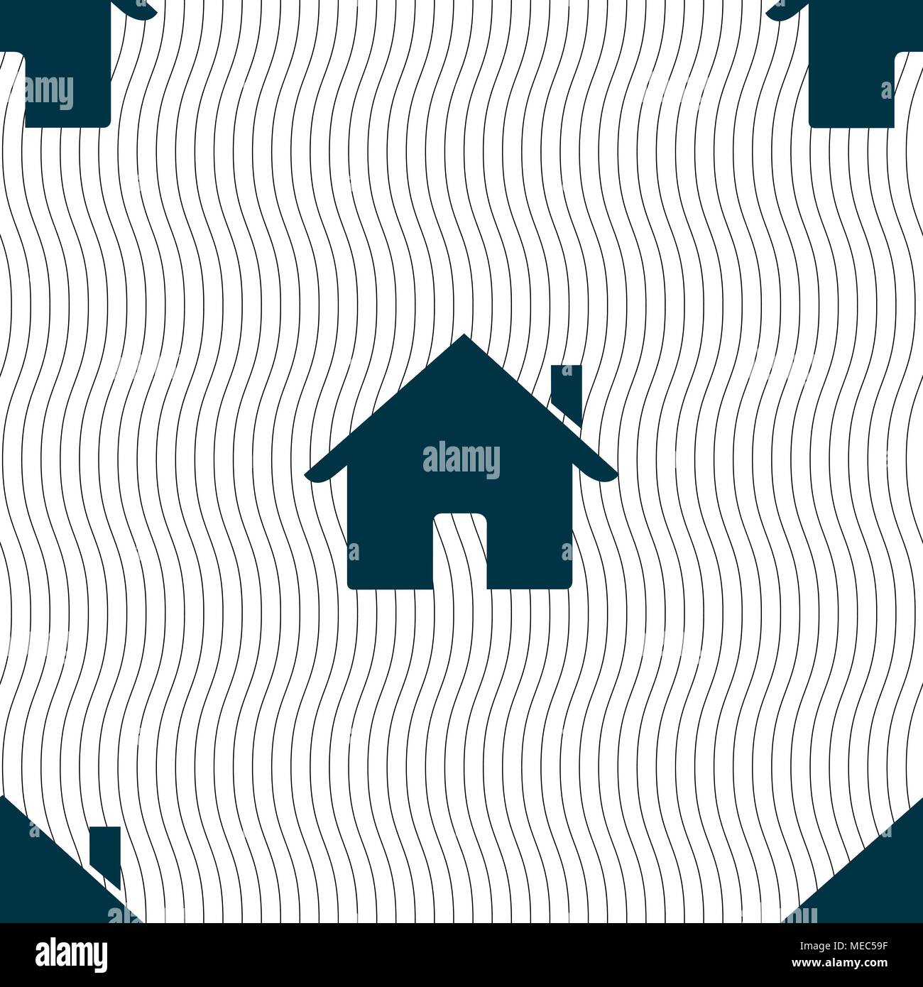 Home sign icon. Main page button. Navigation symbol. Seamless pattern ...