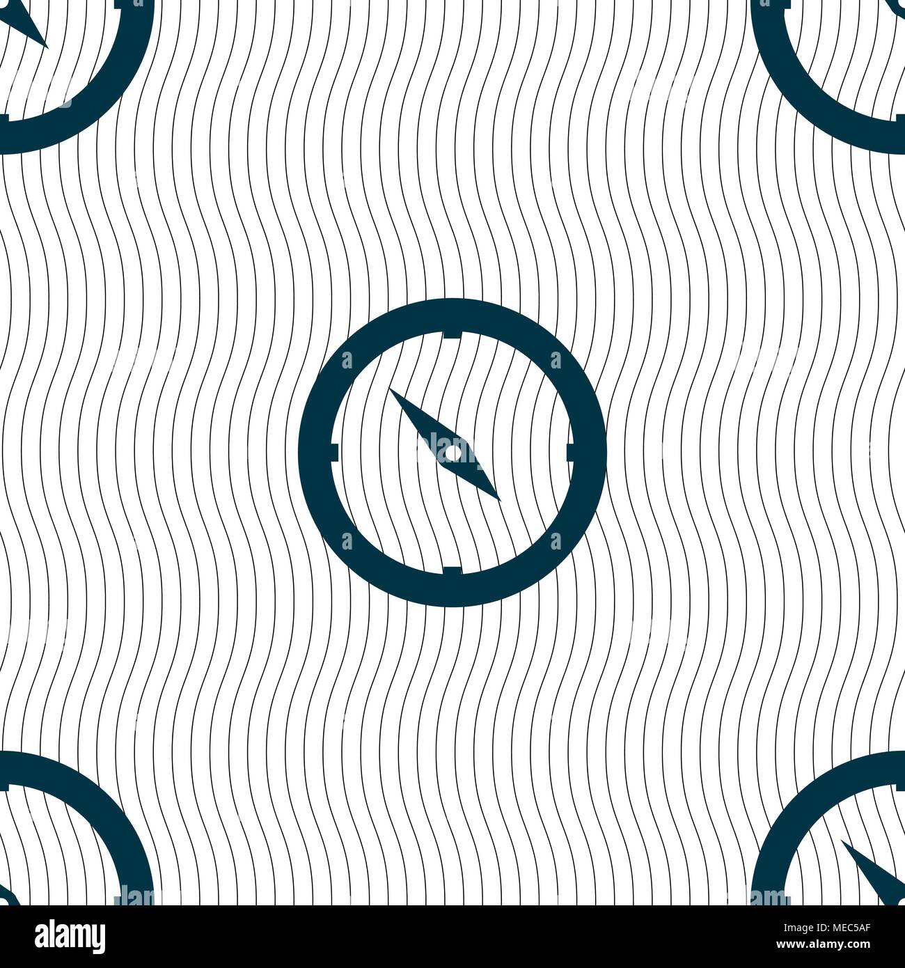Compass sign icon. Windrose navigation symbol. Seamless pattern with ...