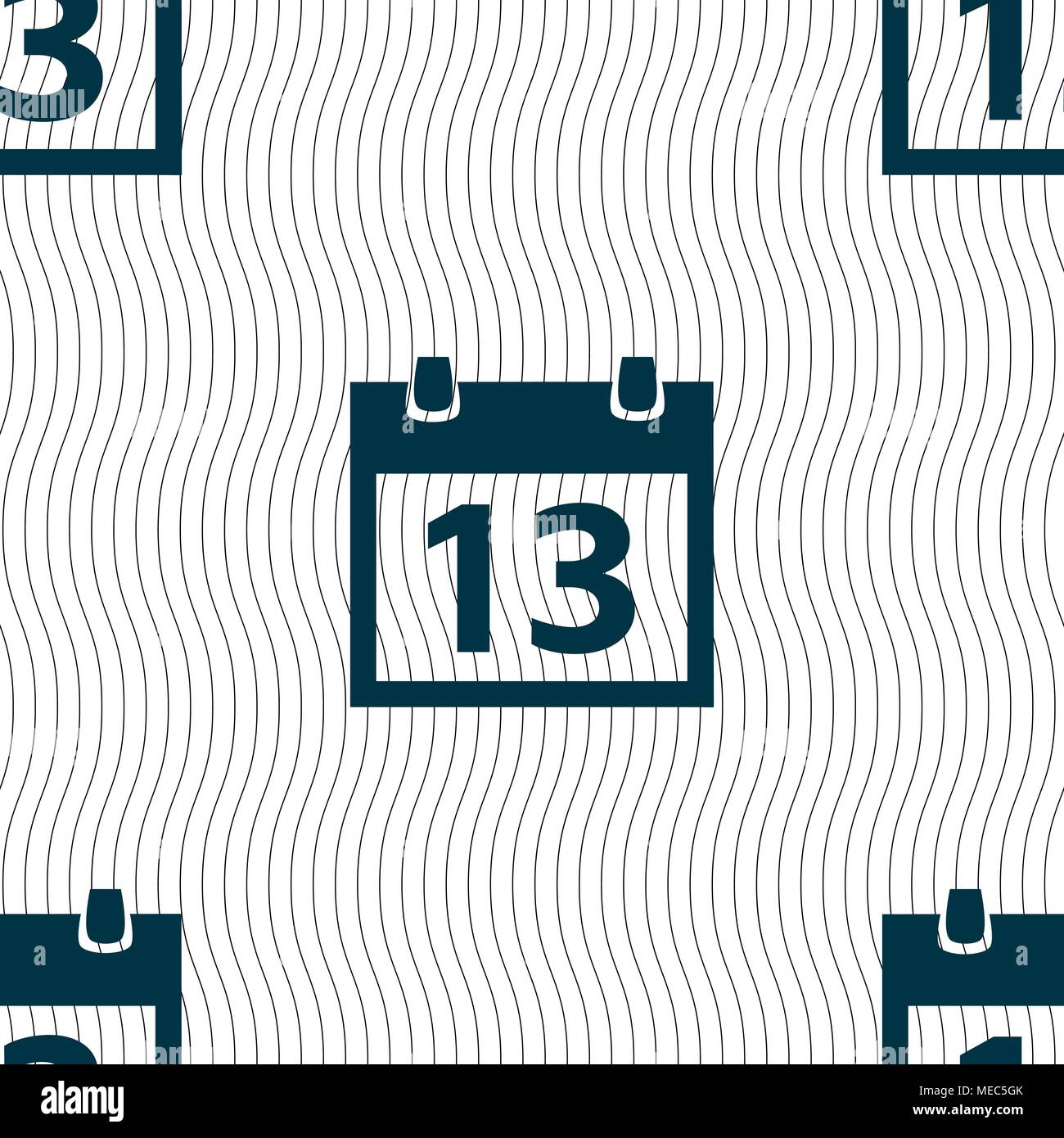 Calendar sign icon. days month symbol. Date button. Seamless pattern ...