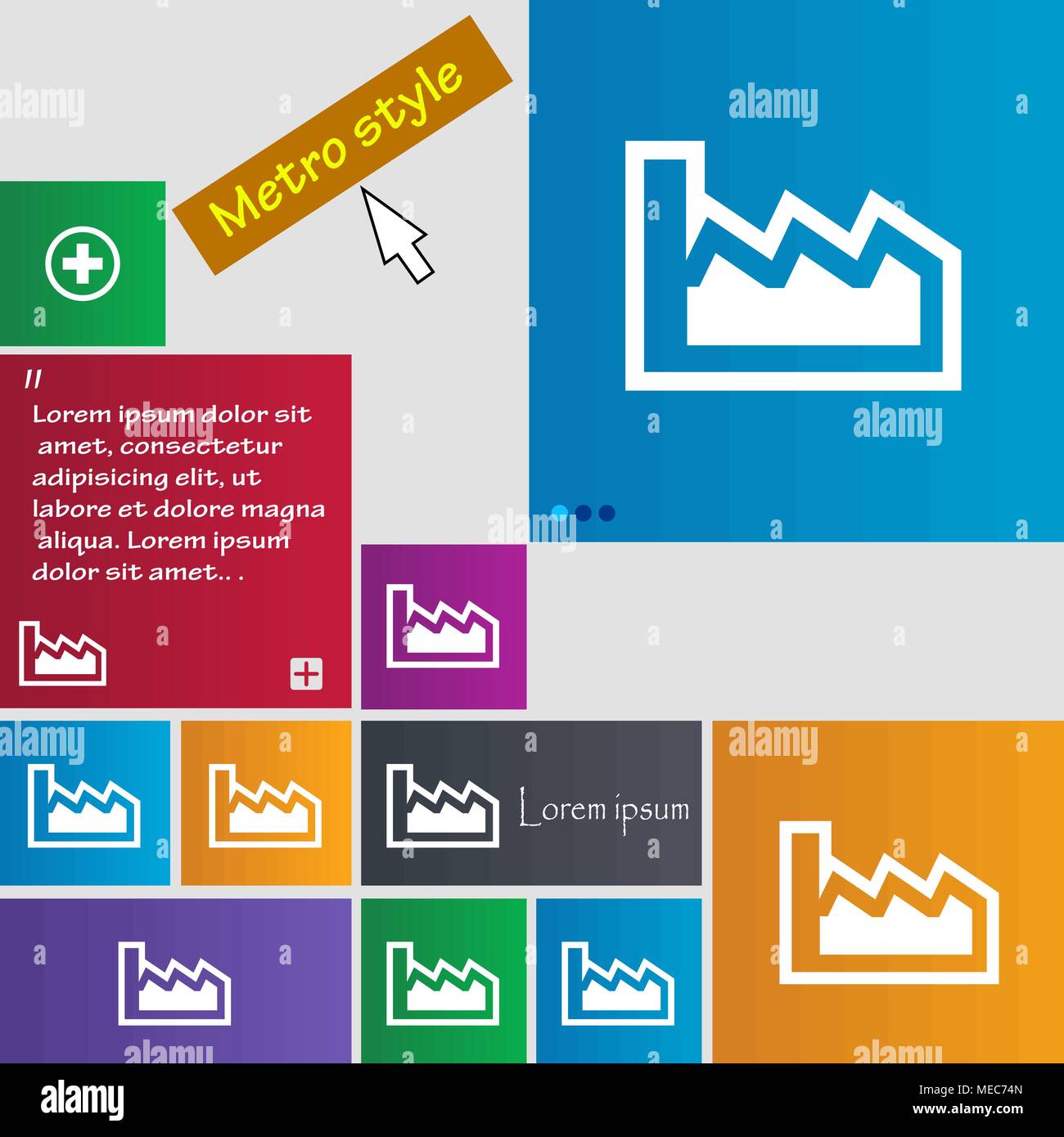 Chart icon sign. buttons. Modern interface website buttons with cursor pointer. Vector ...