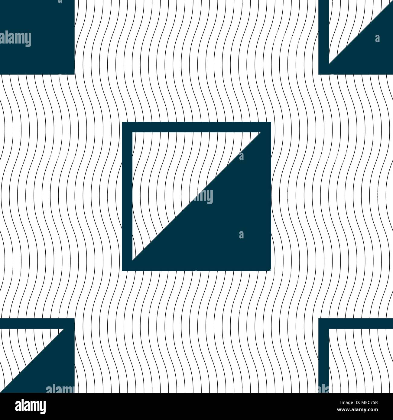 contrast icon sign. Seamless pattern with geometric texture. Vector ...