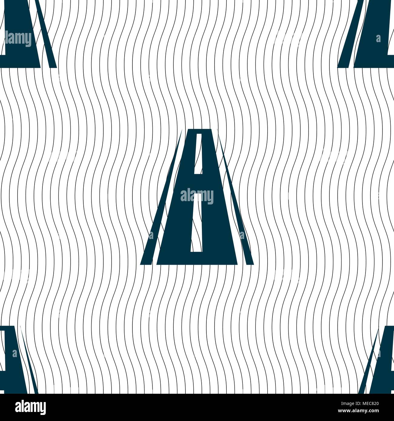 Seamless texture highway asphalt road Stock Vector Images - Alamy