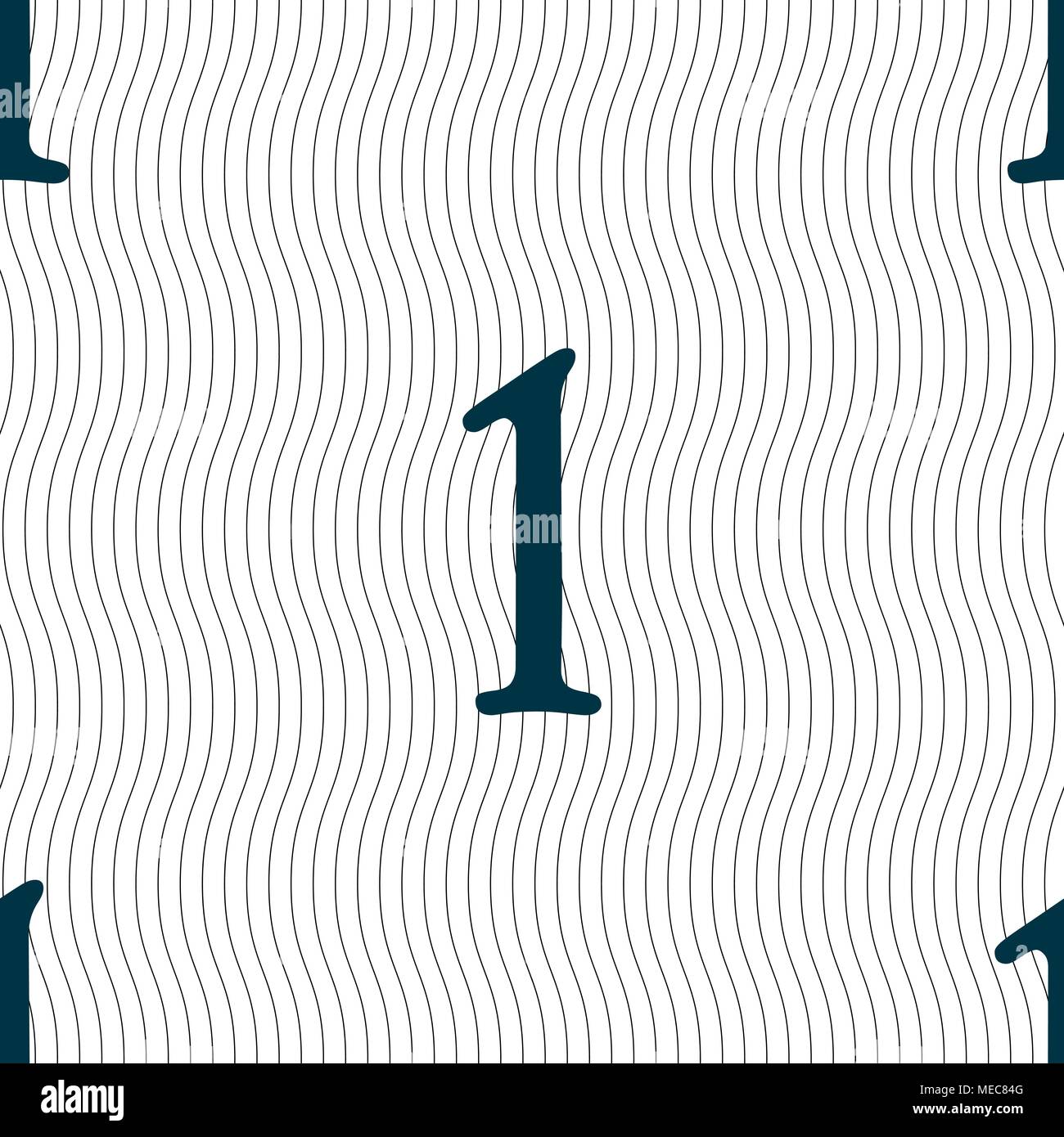 First place award sign. Winner symbol. Step one. Seamless pattern with ...