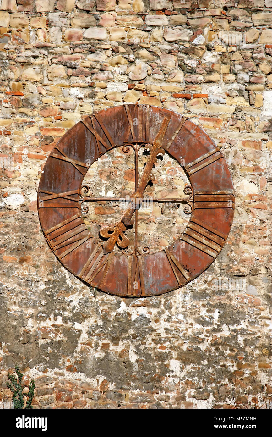 Weathered clock hi-res stock photography and images - Alamy