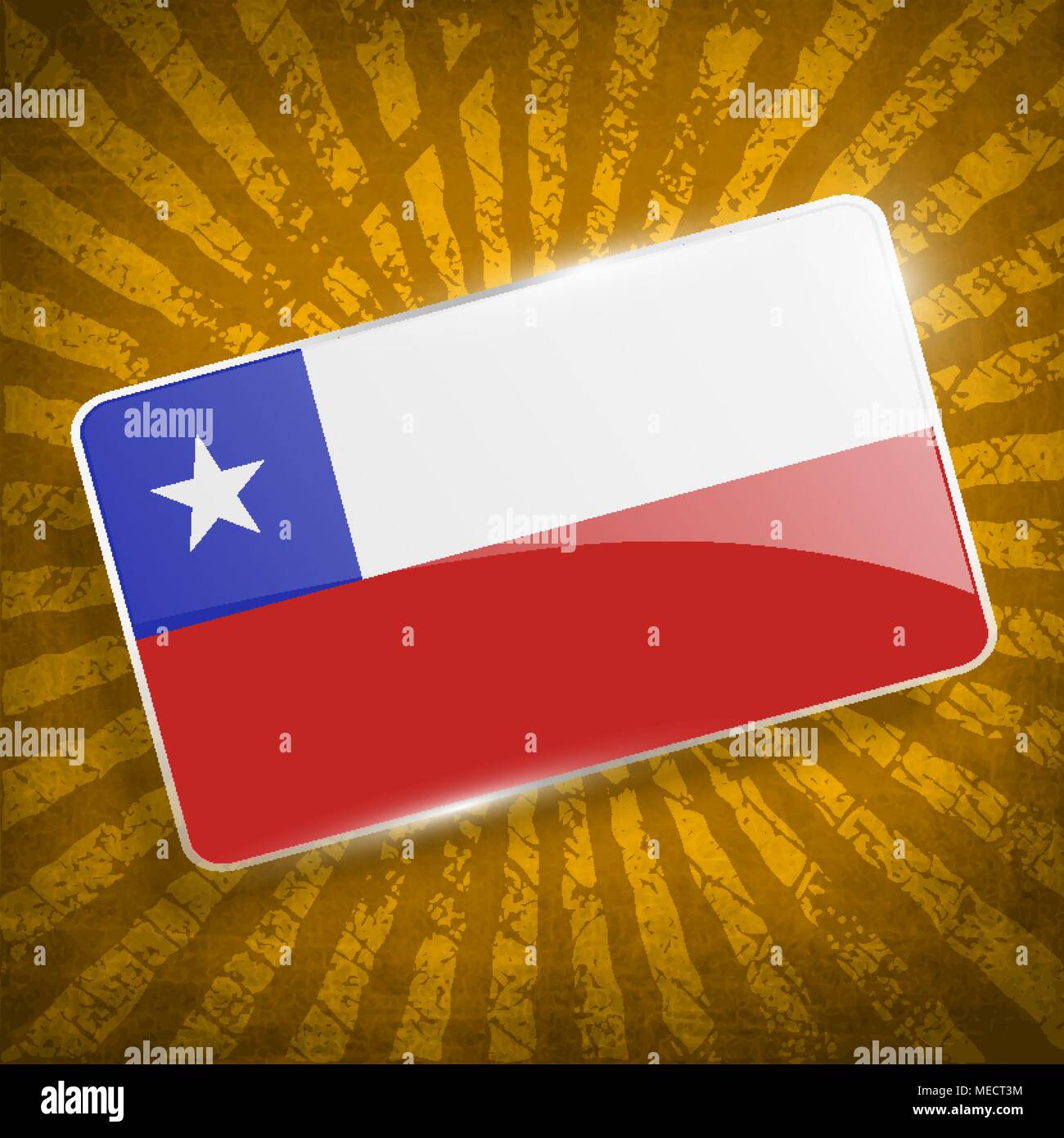 Flag of with old texture. Vector illustration Stock Vector Image & Art ...