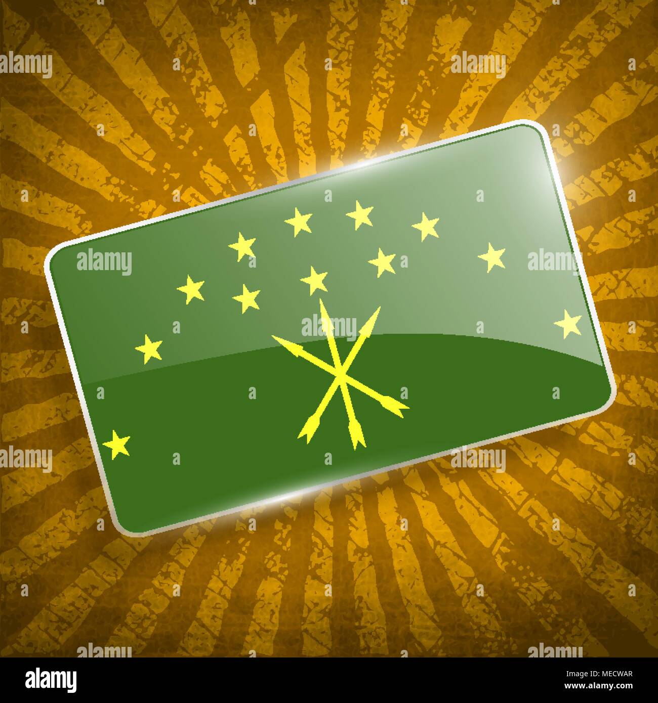 Republic of adygea flag hi-res stock photography and images - Alamy