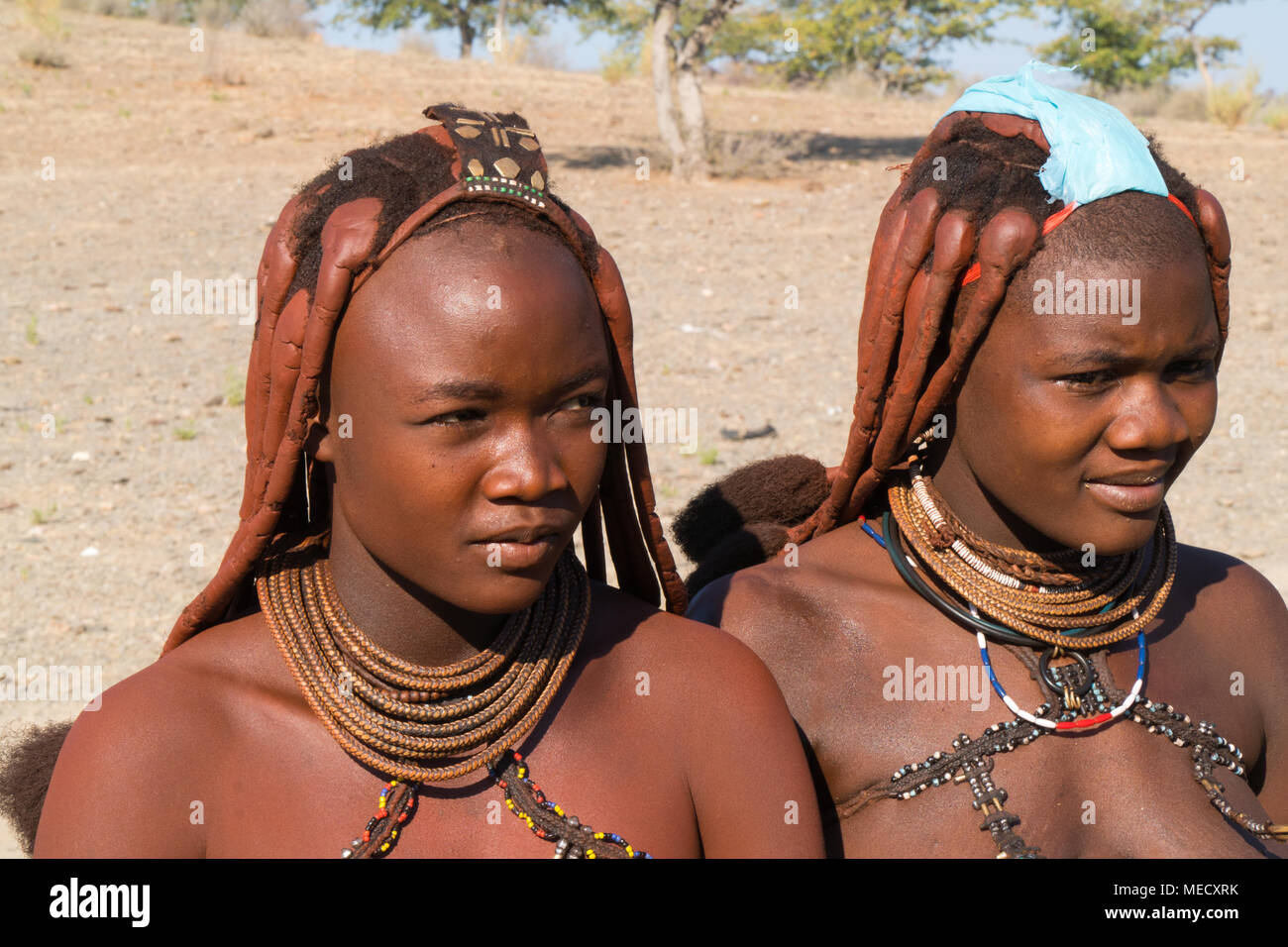 Namibia himba tribes woman hi-res stock photography and images - Alamy