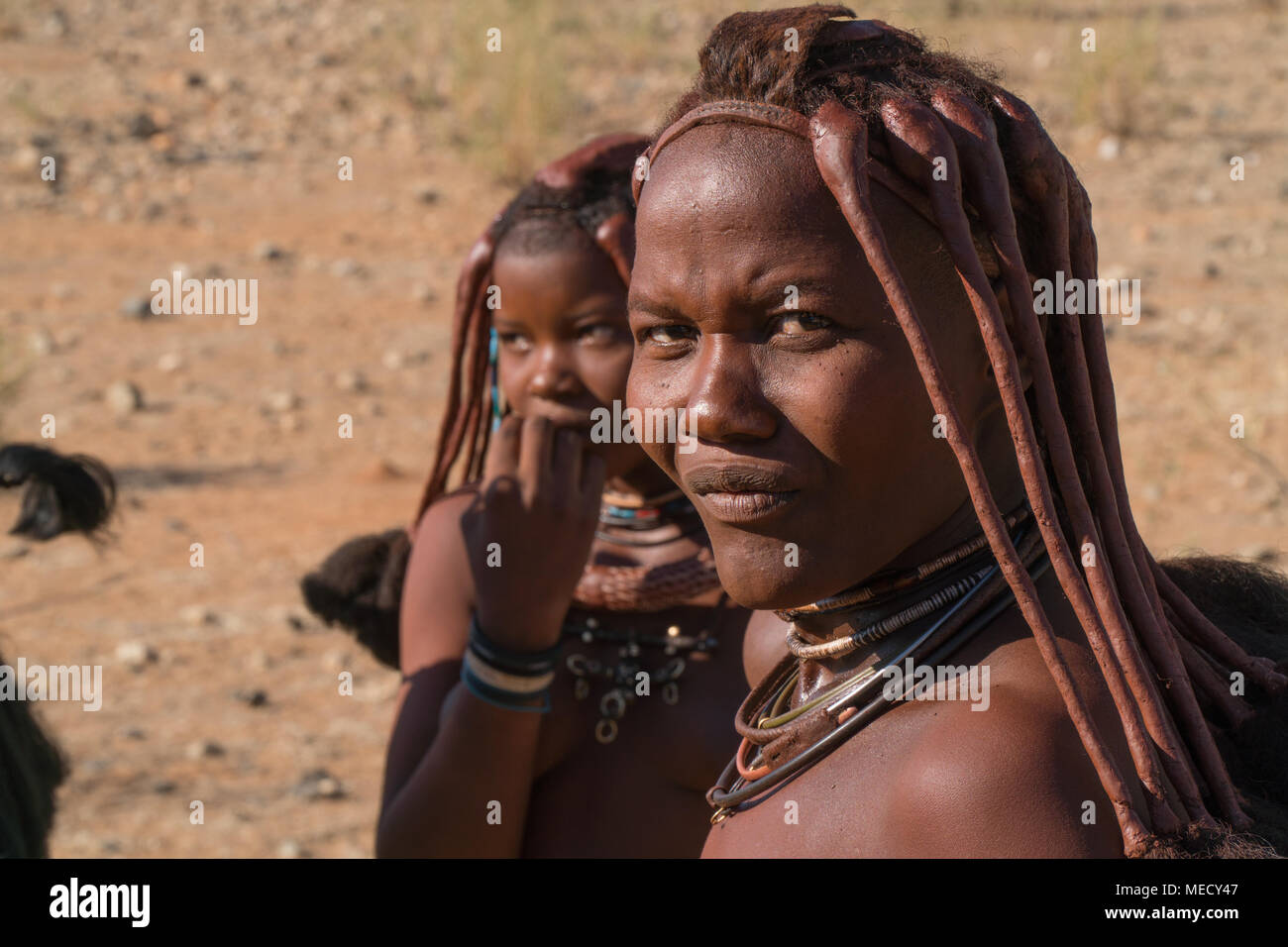 Himba woman in traditional dress hi-res stock photography and images ...