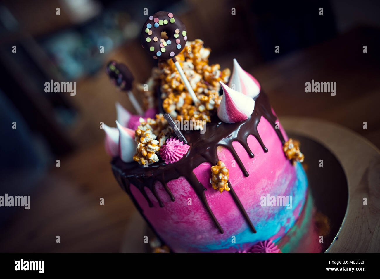 Birthday celebration cake hi-res stock photography and images - Alamy