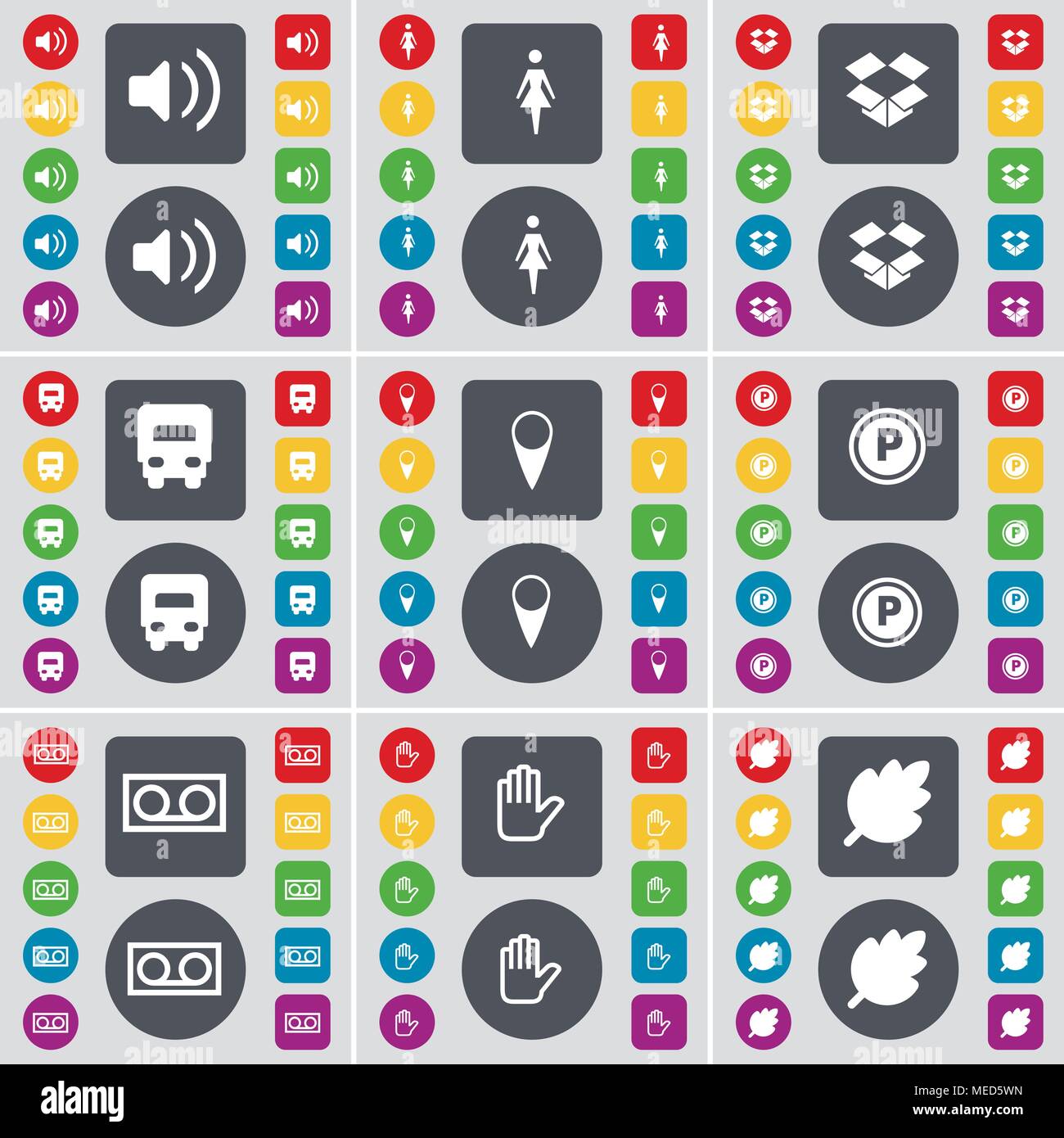 Blue parking sign large Stock Vector Images - Alamy