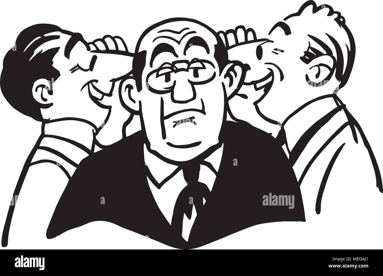 Earful Stock Vector Images - Alamy