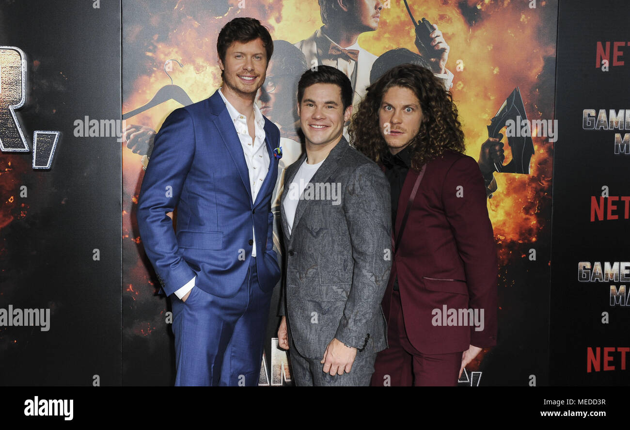 Film Premiere of 'Game Over, Man!' - Arrivals Featuring: Anders Hold ...