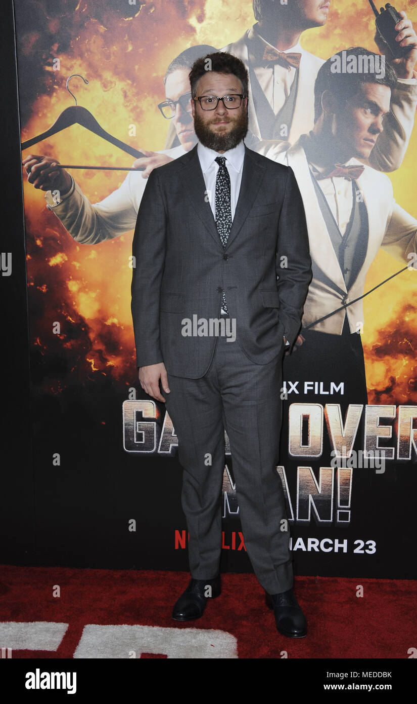 Film Premiere of 'Game Over, Man!' - Arrivals Featuring: Seth Rogen ...