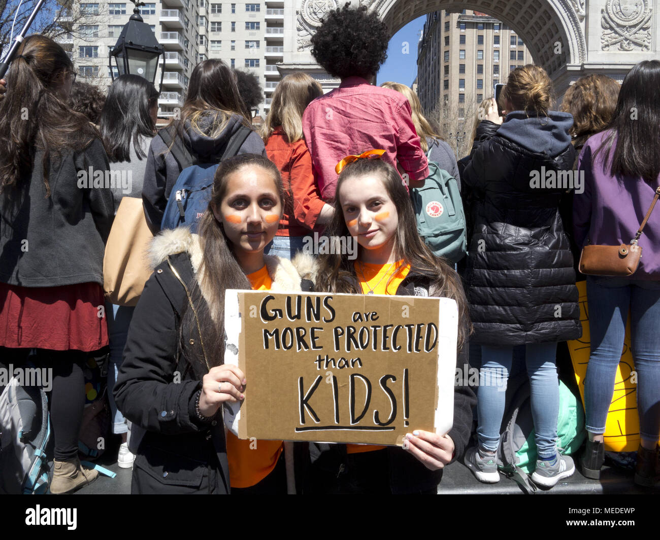 Nyc student walkout hi-res stock photography and images - Alamy