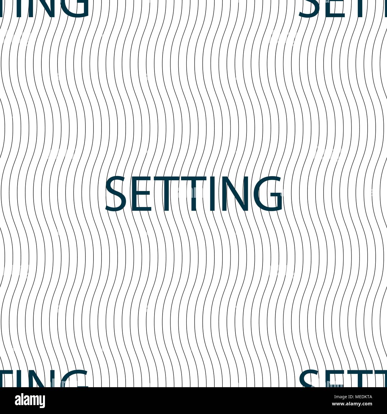 Cog settings sign icon. Cogwheel gear mechanism symbol. Seamless ...