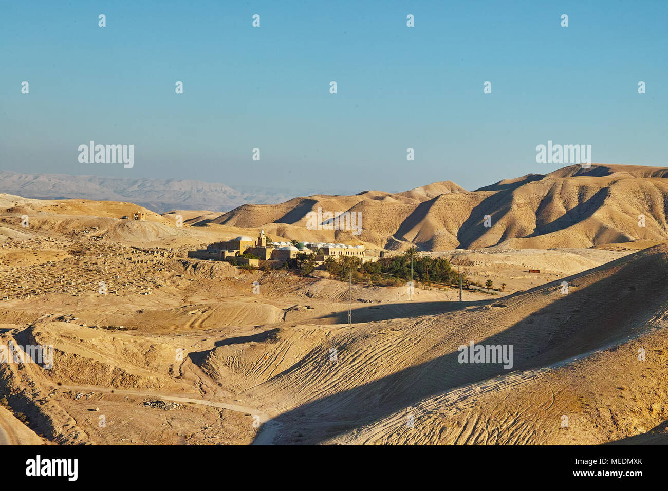 Nabi Musa, Tomb of the prophet Moses, near Jericho and Jerusalem in the ...
