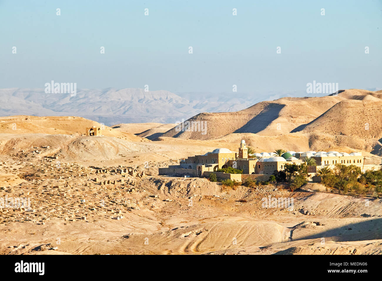 Nabi Musa, Tomb of the prophet Moses, near Jericho and Jerusalem in the ...