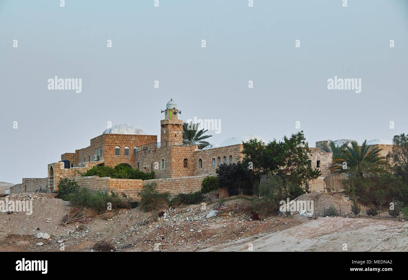 Nabi Musa, Tomb of the prophet Moses, near Jericho and Jerusalem in the ...