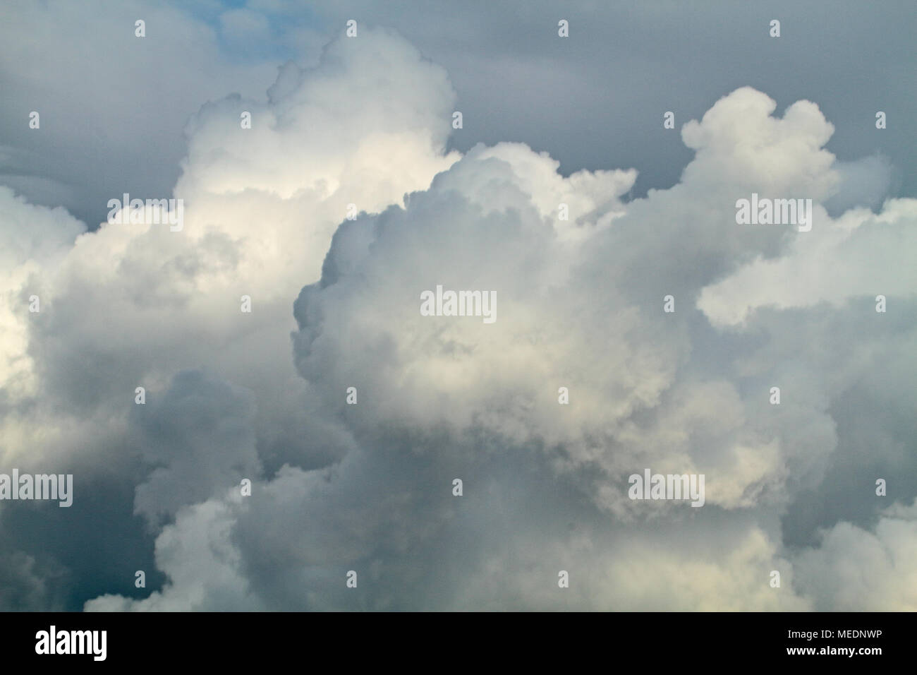 Dramatic storm and rain clouds in sky Stock Photo - Alamy