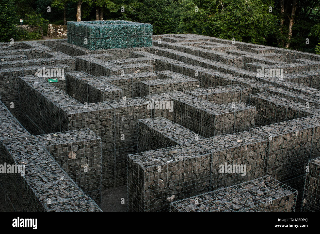 Kielder castle maze hi-res stock photography and images - Alamy