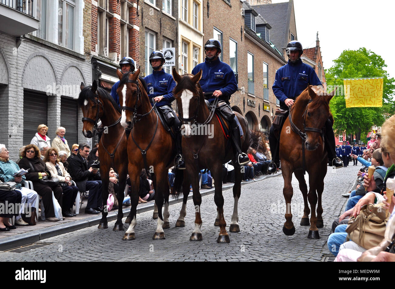 Bruges, Belgium. The Procession of the Holy Blood (Heilig ...
