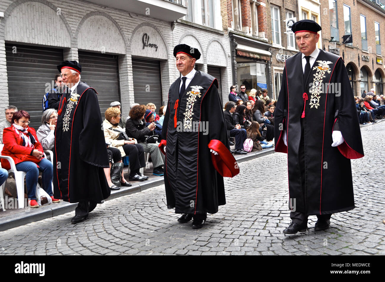 Bruges, Belgium. The Procession of the Holy Blood (Heilig ...