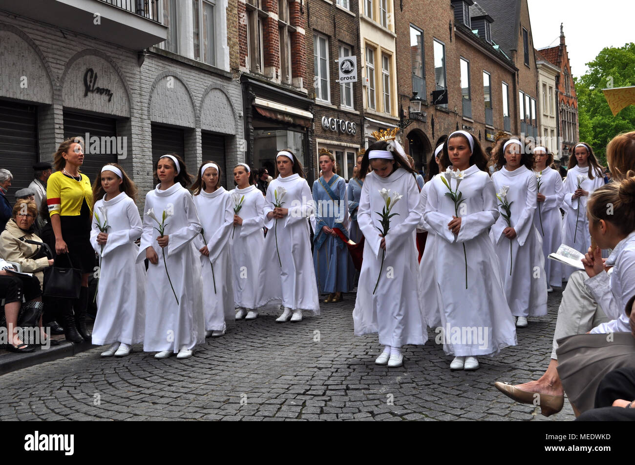 Bruges, Belgium. The Procession of the Holy Blood (Heilig ...