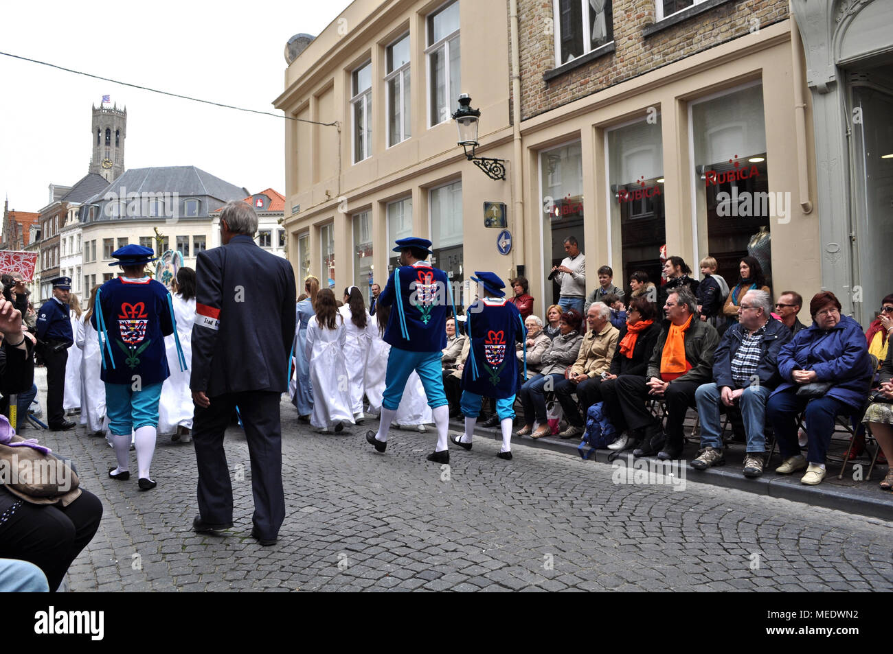 Bruges, Belgium. The Procession of the Holy Blood (Heilig ...