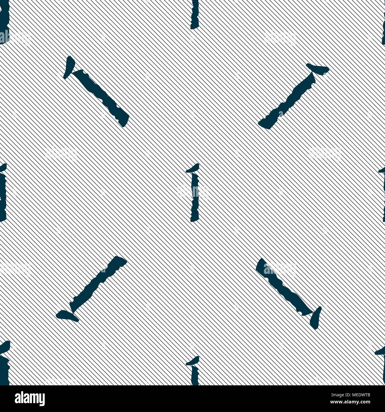 First place award sign. Winner symbol. Step one. Seamless pattern with ...