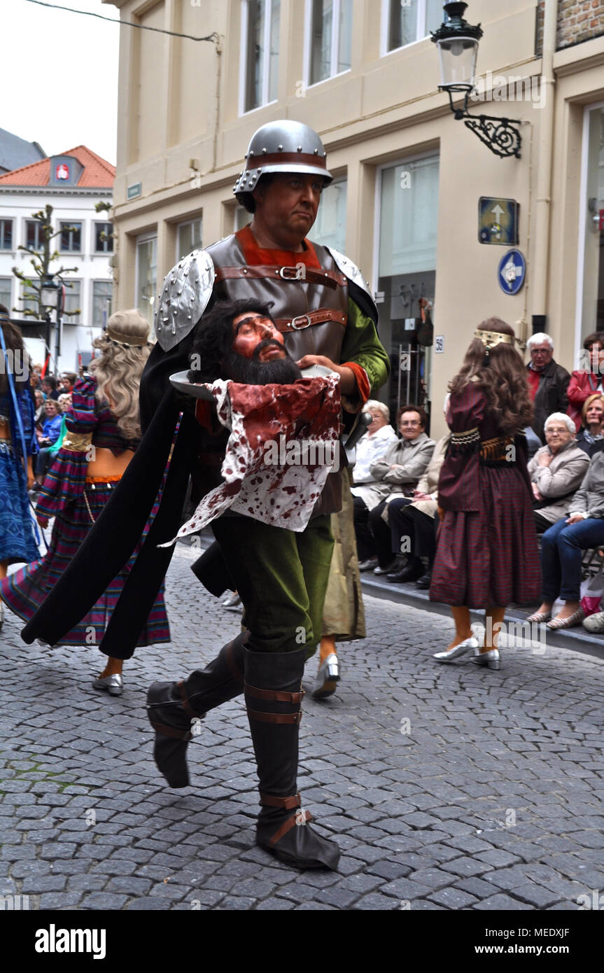 Bruges, Belgium. The Procession of the Holy Blood (Heilig ...
