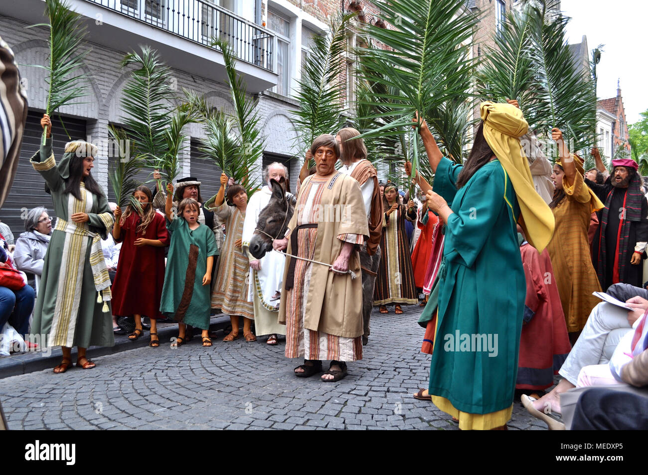 Bruges, Belgium. The Procession of the Holy Blood (Heilig ...