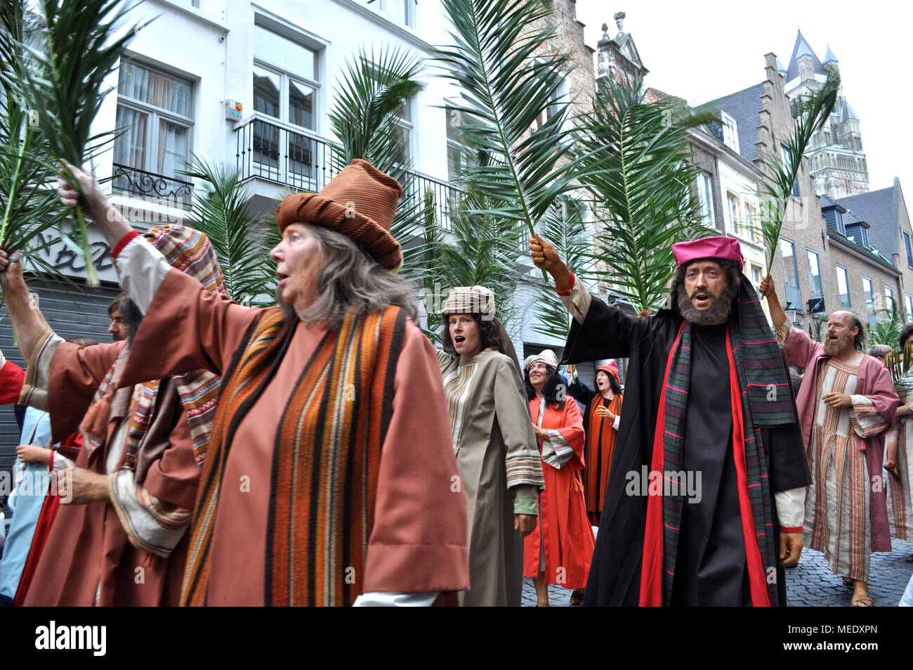 Bruges, Belgium. The Procession of the Holy Blood (Heilig ...
