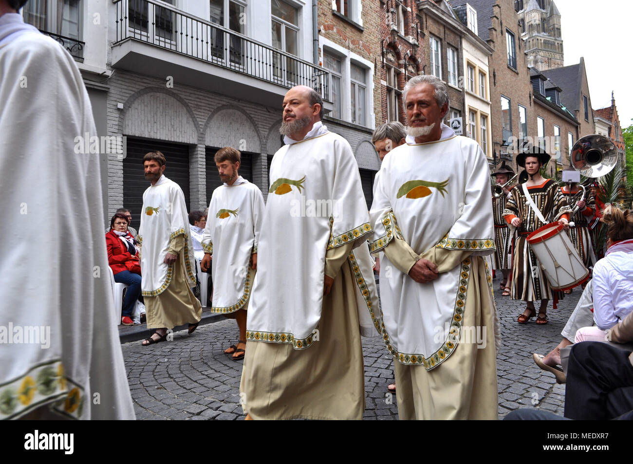 Bruges, Belgium. The Procession of the Holy Blood (Heilig ...