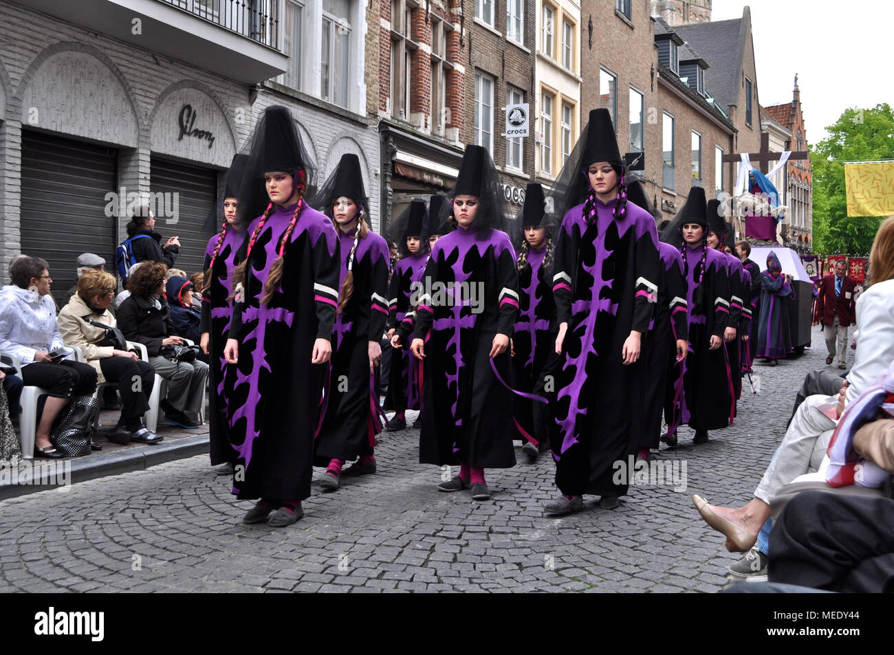 Bruges, Belgium. The Procession of the Holy Blood (Heilig ...