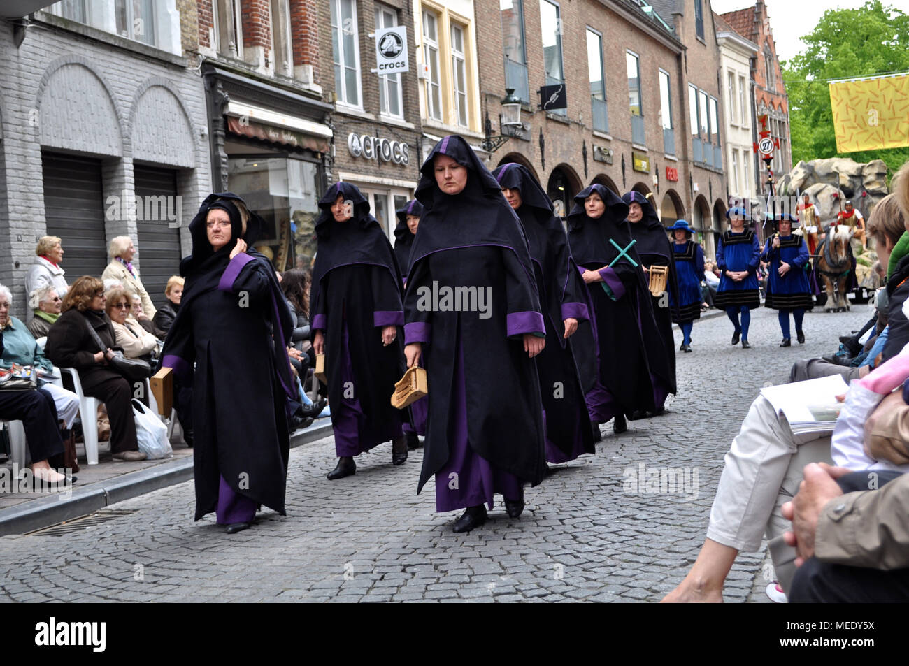 Bruges, Belgium. The Procession of the Holy Blood (Heilig ...