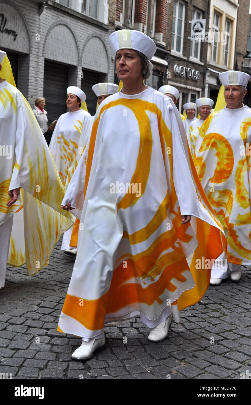 Bruges, Belgium. The Procession of the Holy Blood (Heilig ...