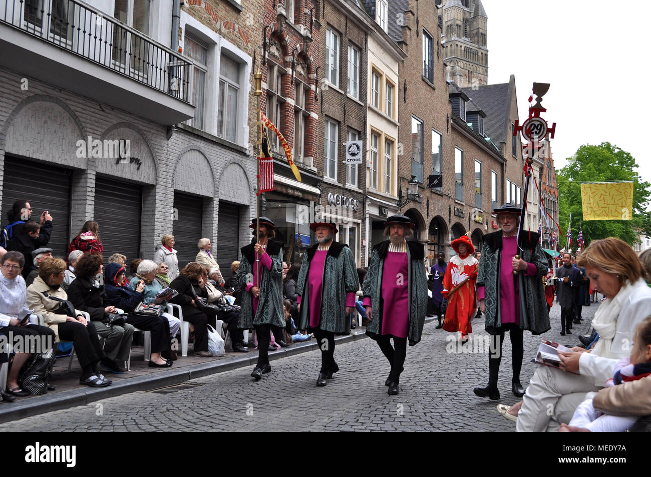 Bruges, Belgium. The Procession of the Holy Blood (Heilig ...