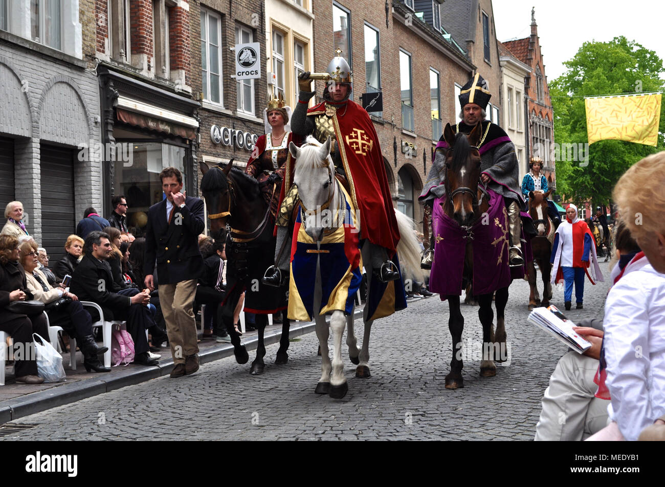 Bruges, Belgium. The Procession of the Holy Blood (Heilig ...