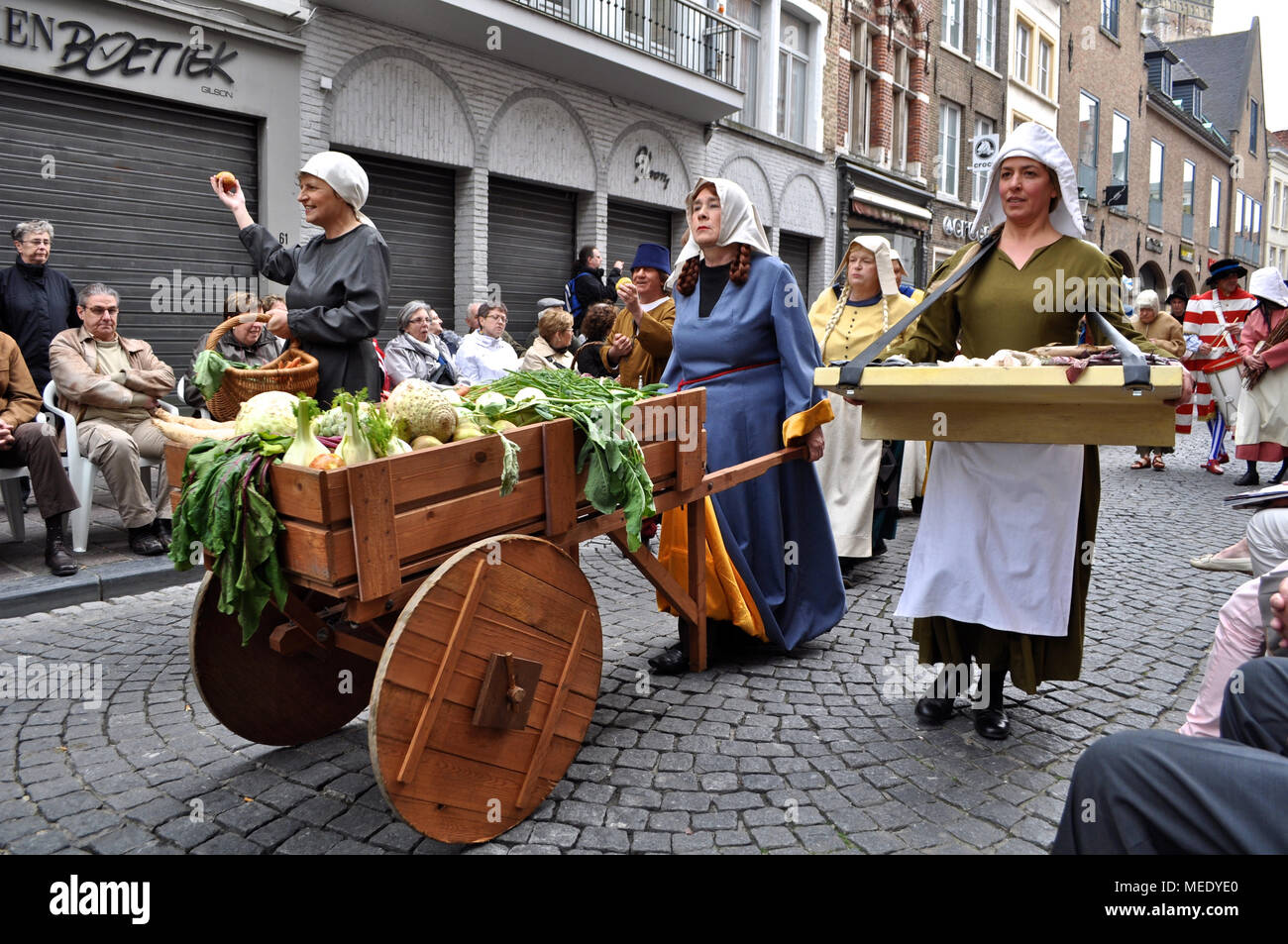 Bruges, Belgium. The Procession of the Holy Blood (Heilig ...