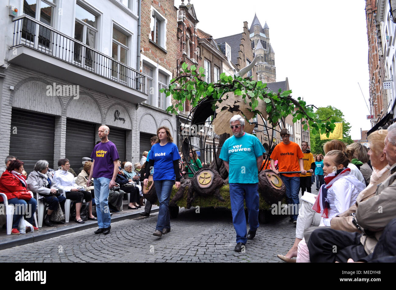 Bruges, Belgium. The Procession of the Holy Blood (Heilig ...