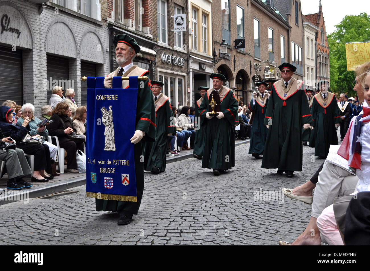 Bruges, Belgium. The Procession of the Holy Blood (Heilig ...